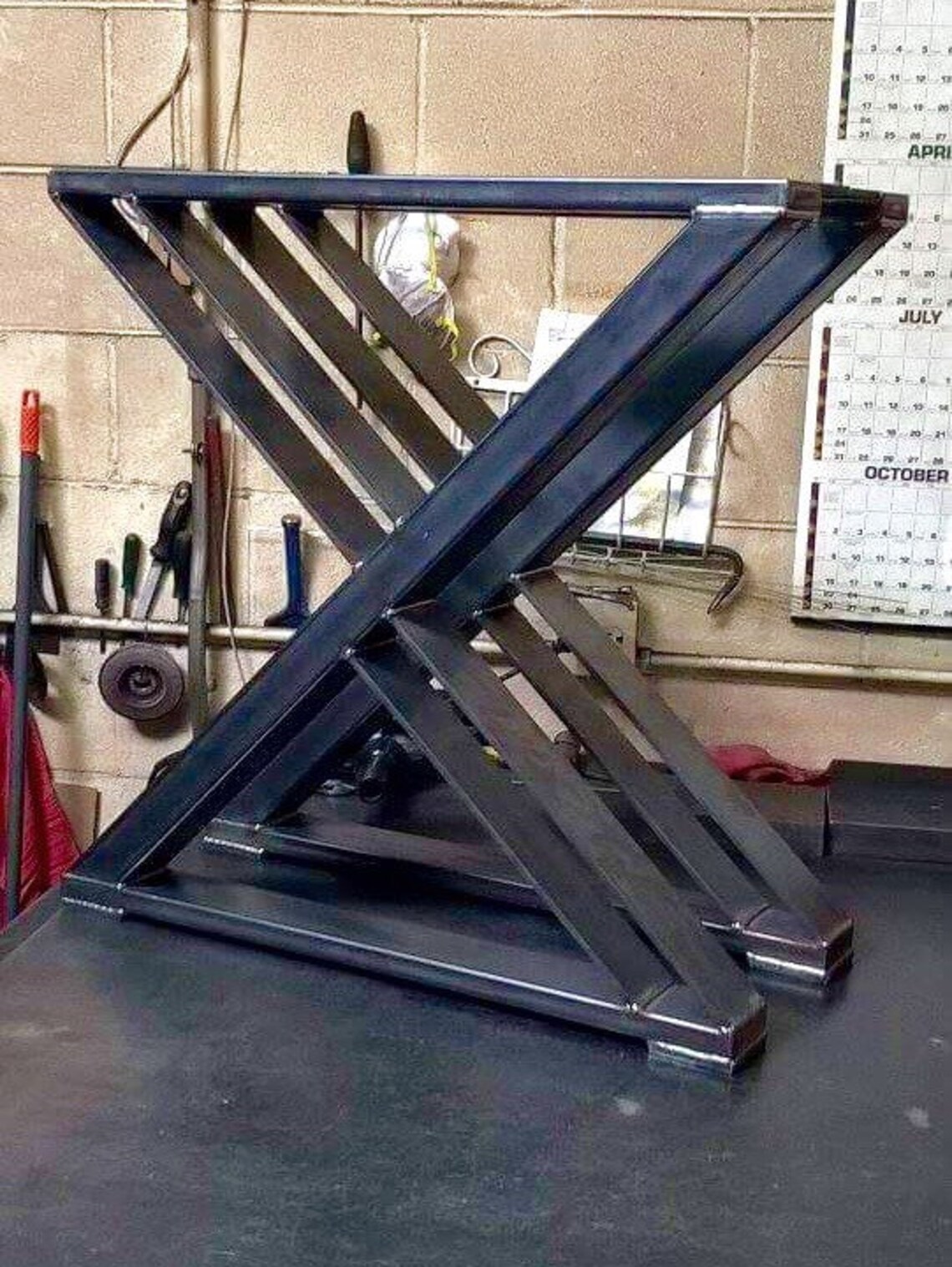 Design Dining Table x-z Style Legs Sturdy | Etsy Canada