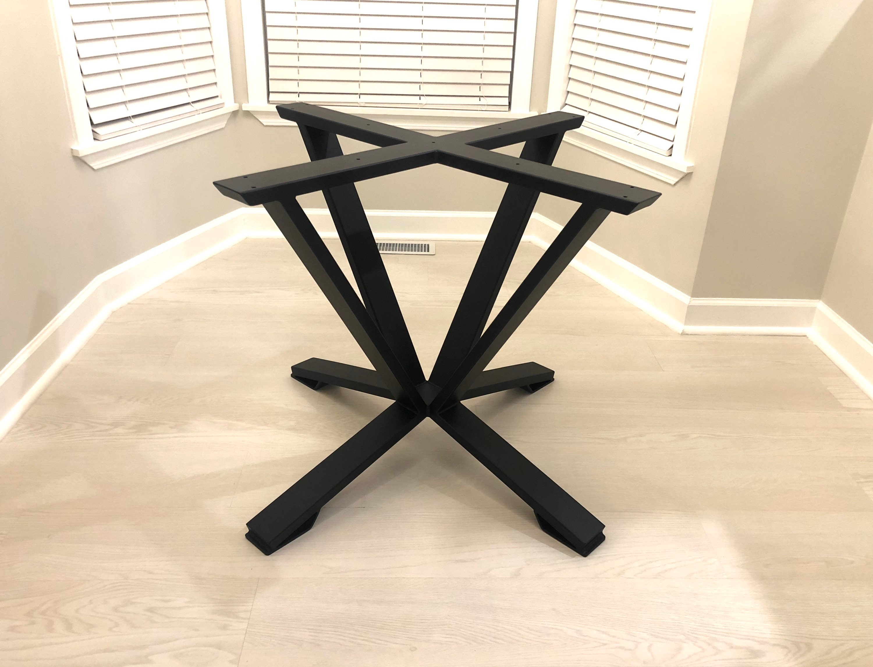 V-Shaped Dining Table Base For Round or Square tops | Etsy