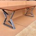 The Stars Design Dining Table Legs Industrial Steel Legs - Etsy