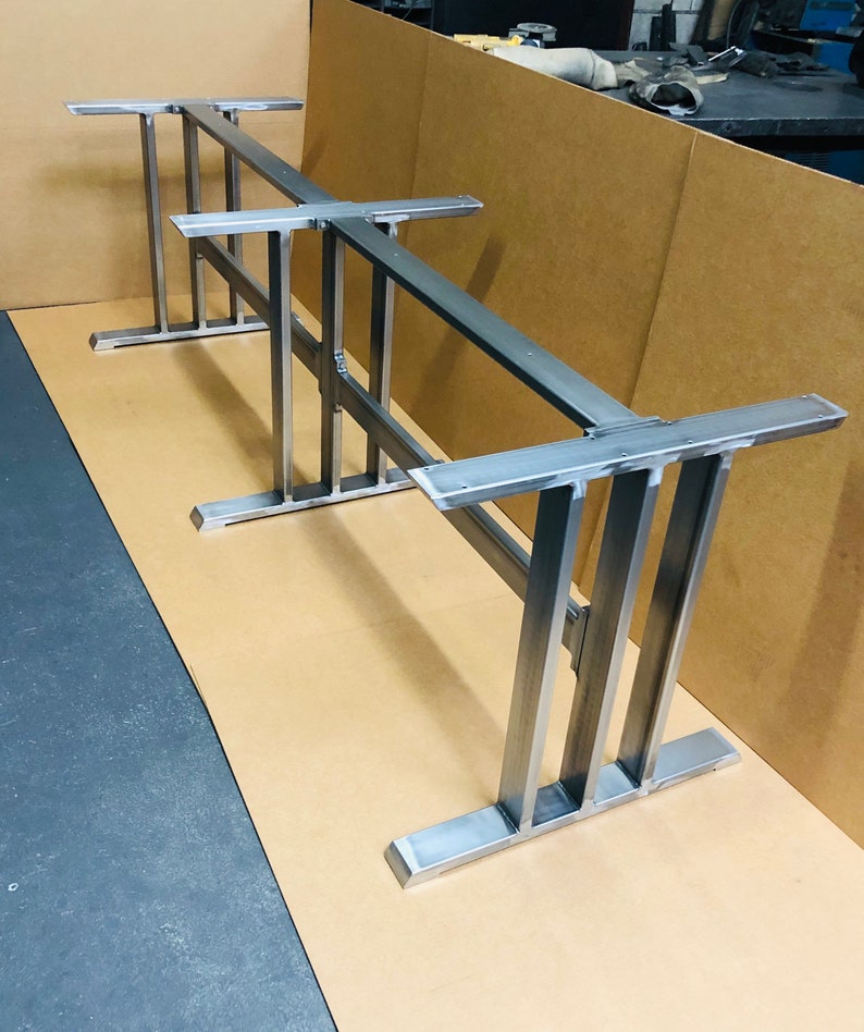Conference Table Base Heavy Duty Steel Table Base Set of 3 - Etsy