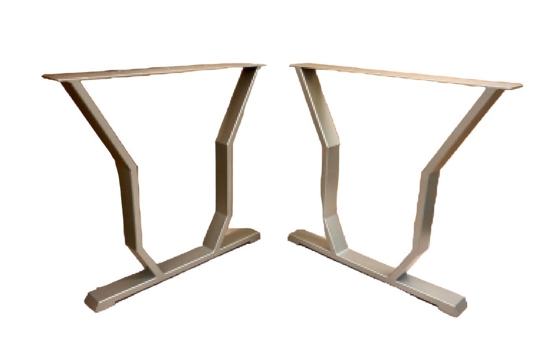 Design Style Curly V Shaped, Set of 2 Legs - Etsy