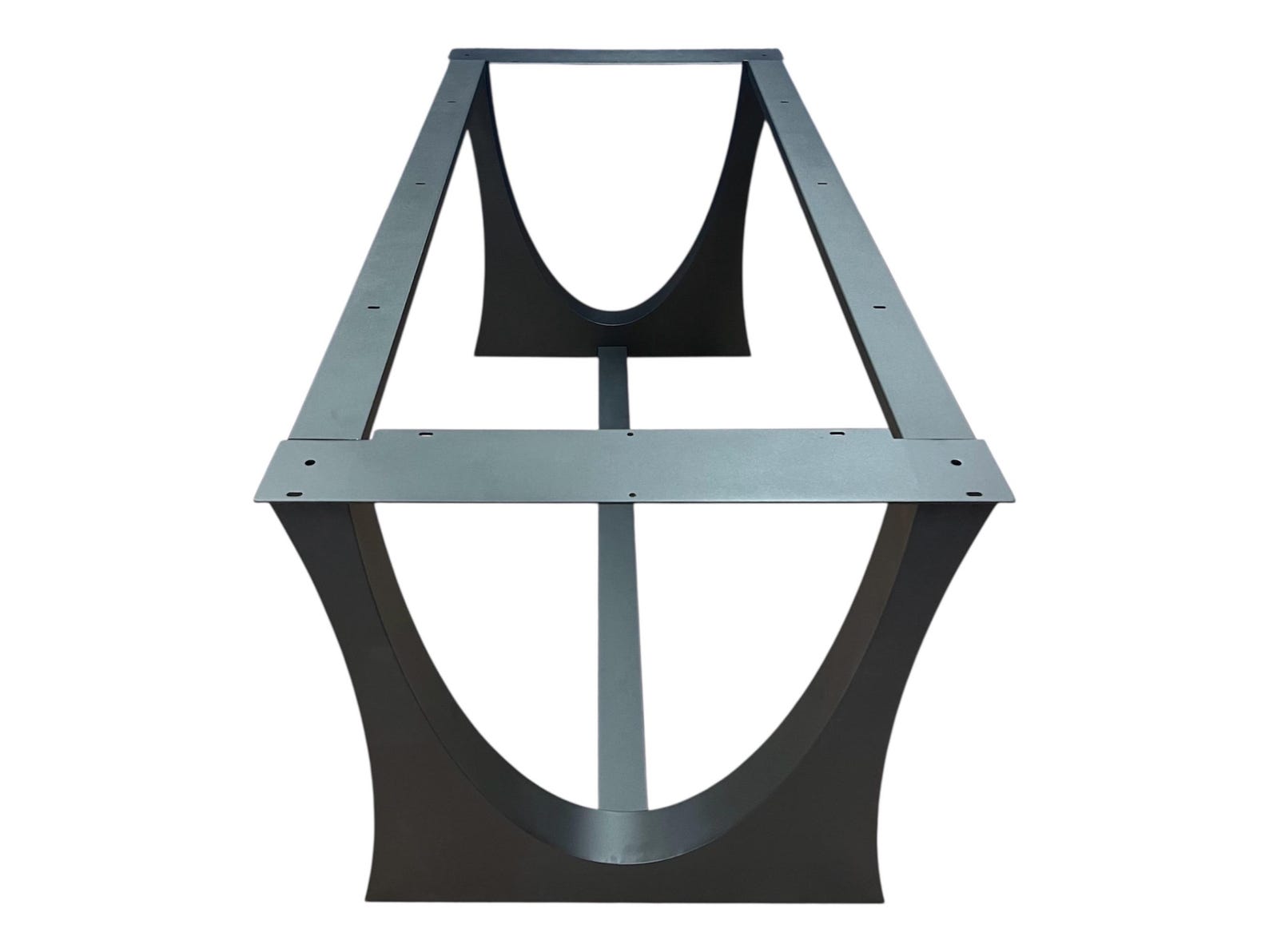 Modern Steel Conference Table Base, Heavy Duty Metal Legs, Made in USA ...