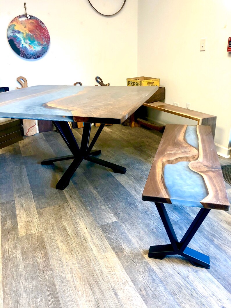 V-shaped Dining Table Base for Round or Square Tops | Etsy