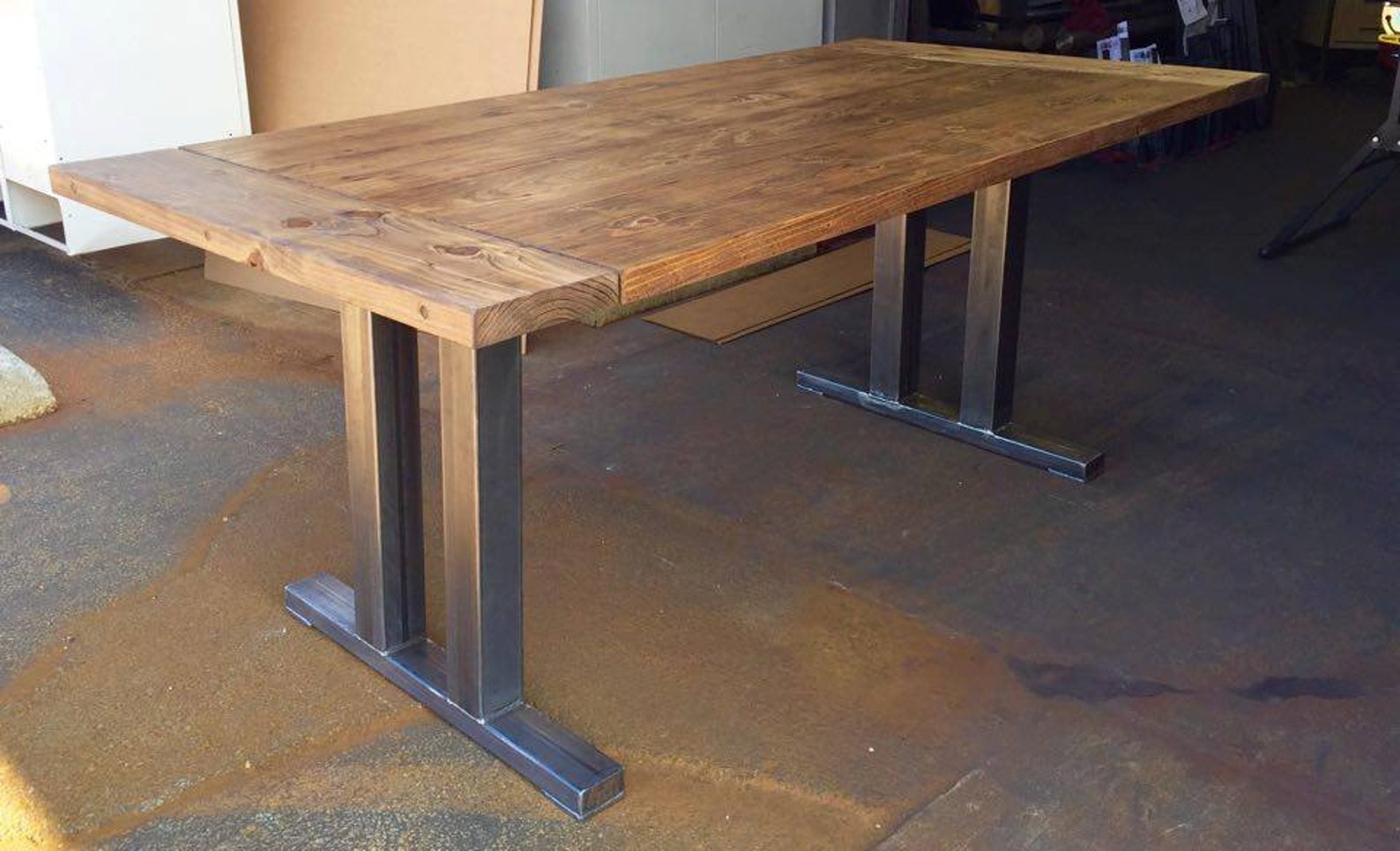 Reclaimed Wood Dining Table Reclaimed Wood Table Top With - Etsy