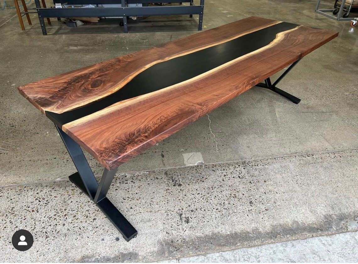 V-Shaped Dining Table Legs Industrial Legs Set of 2 Steel - Etsy.de