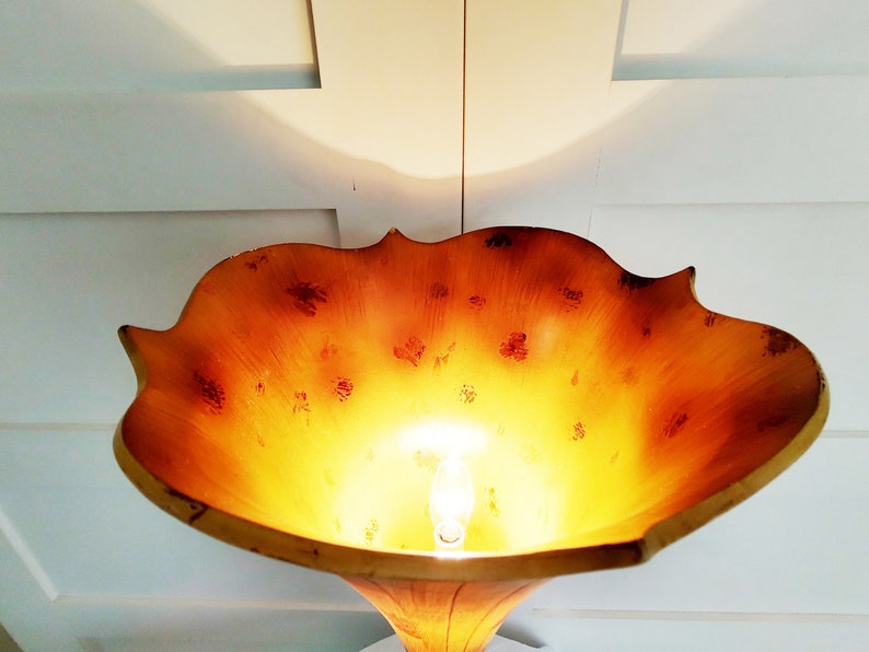 Art Nouveau-style Torchiere Table Lamp - Etsy