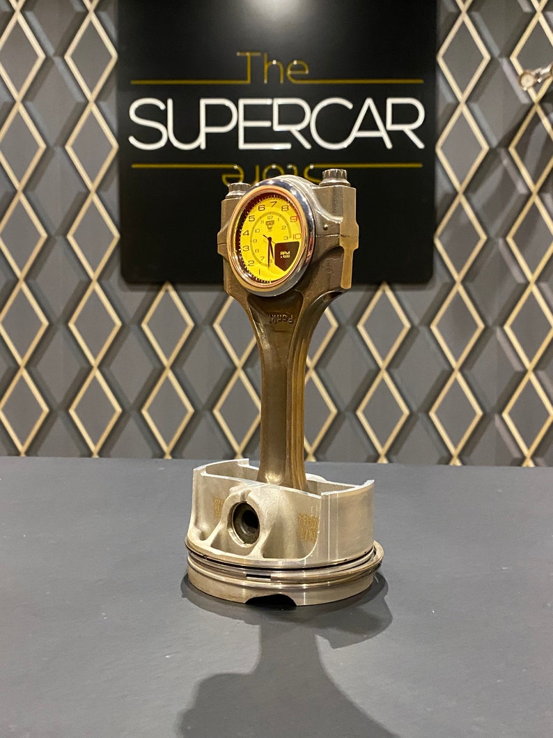 Ferrari 599 GTB Piston Clock - Etsy