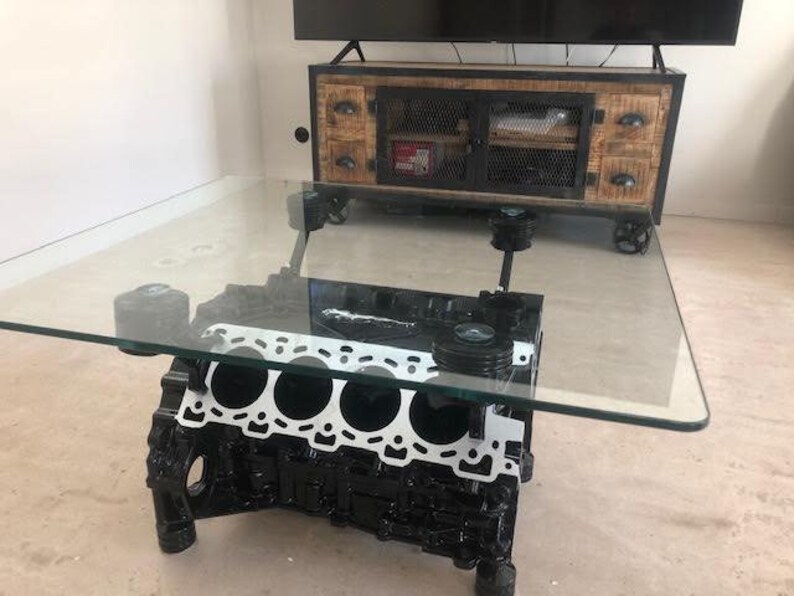 Jaguar V8 Engine Coffee Table - Etsy