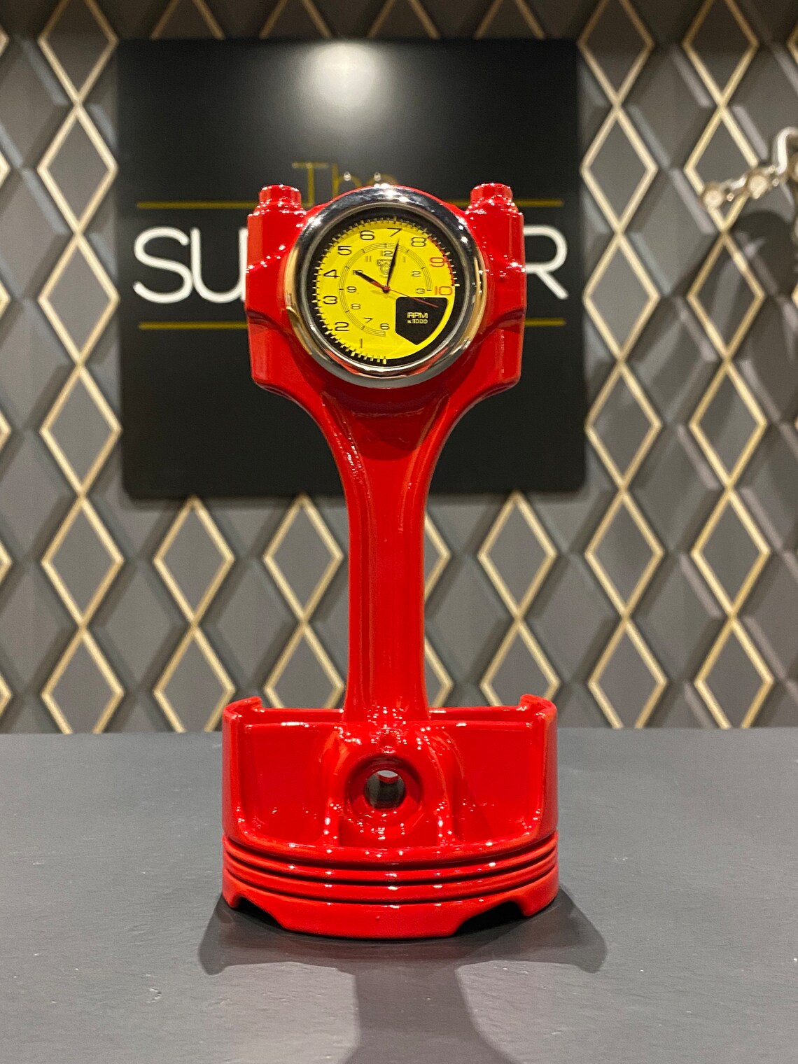 Ferrari 599 GTB Piston Clock - Etsy