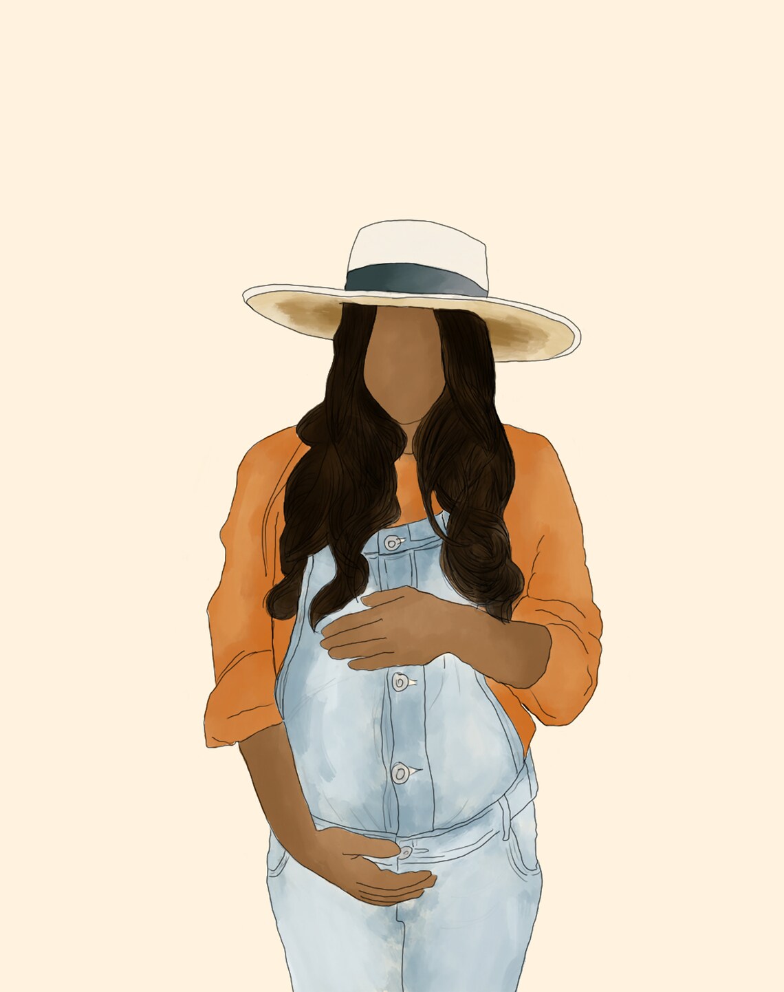 BOHO MATERNITY PRINTABLES (two) | Wall Art | Pregnancy Printable | Baby ...