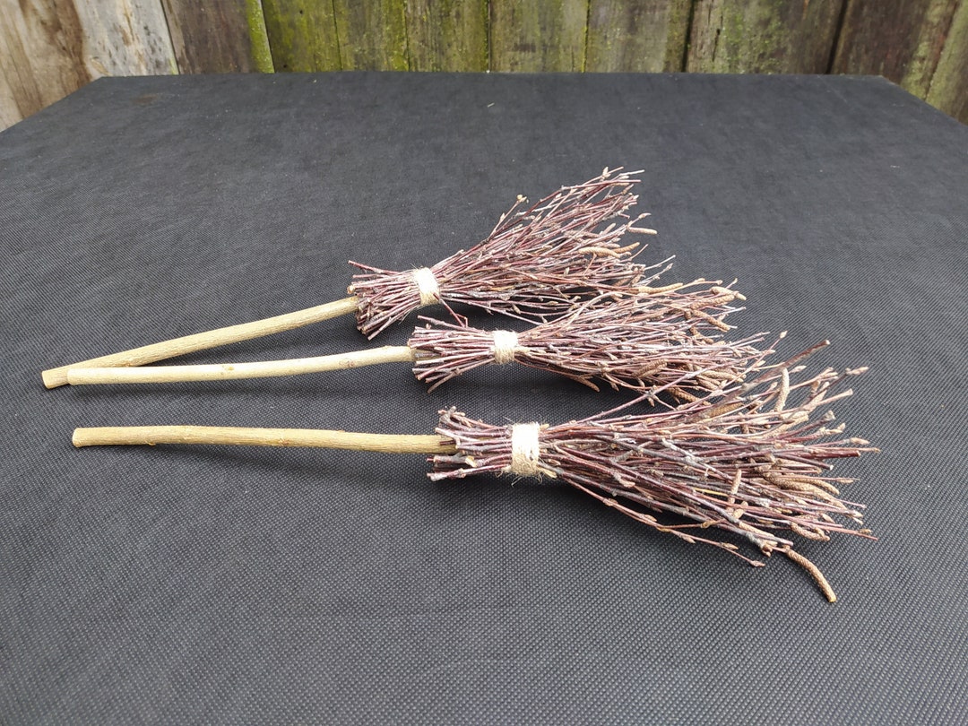 Small Witches Besom, 13"-14" Birch Broomstick, Small Altar Broom - Etsy