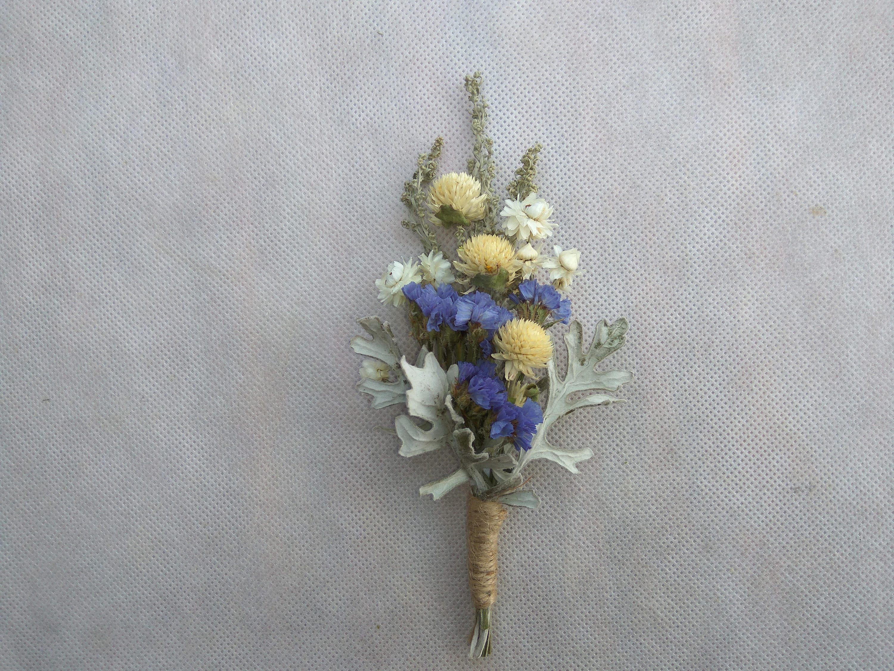 Groom's boutonniere buttonhole rustic wedding accessory | Etsy