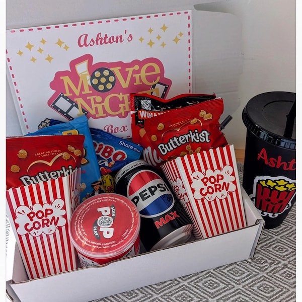Movie Night Hamper - Etsy UK