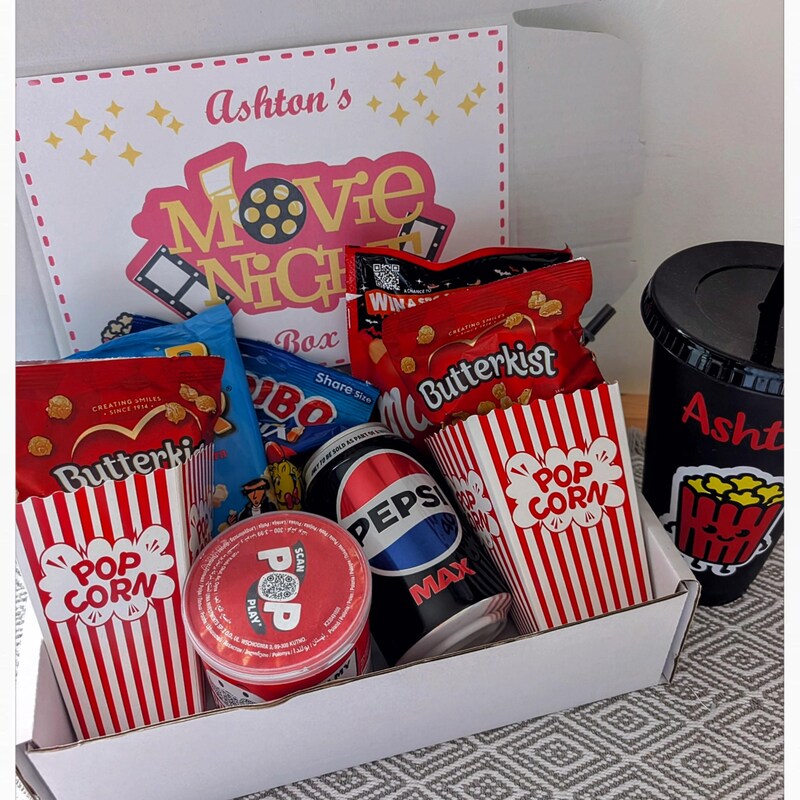 Movie Night Box - Etsy UK