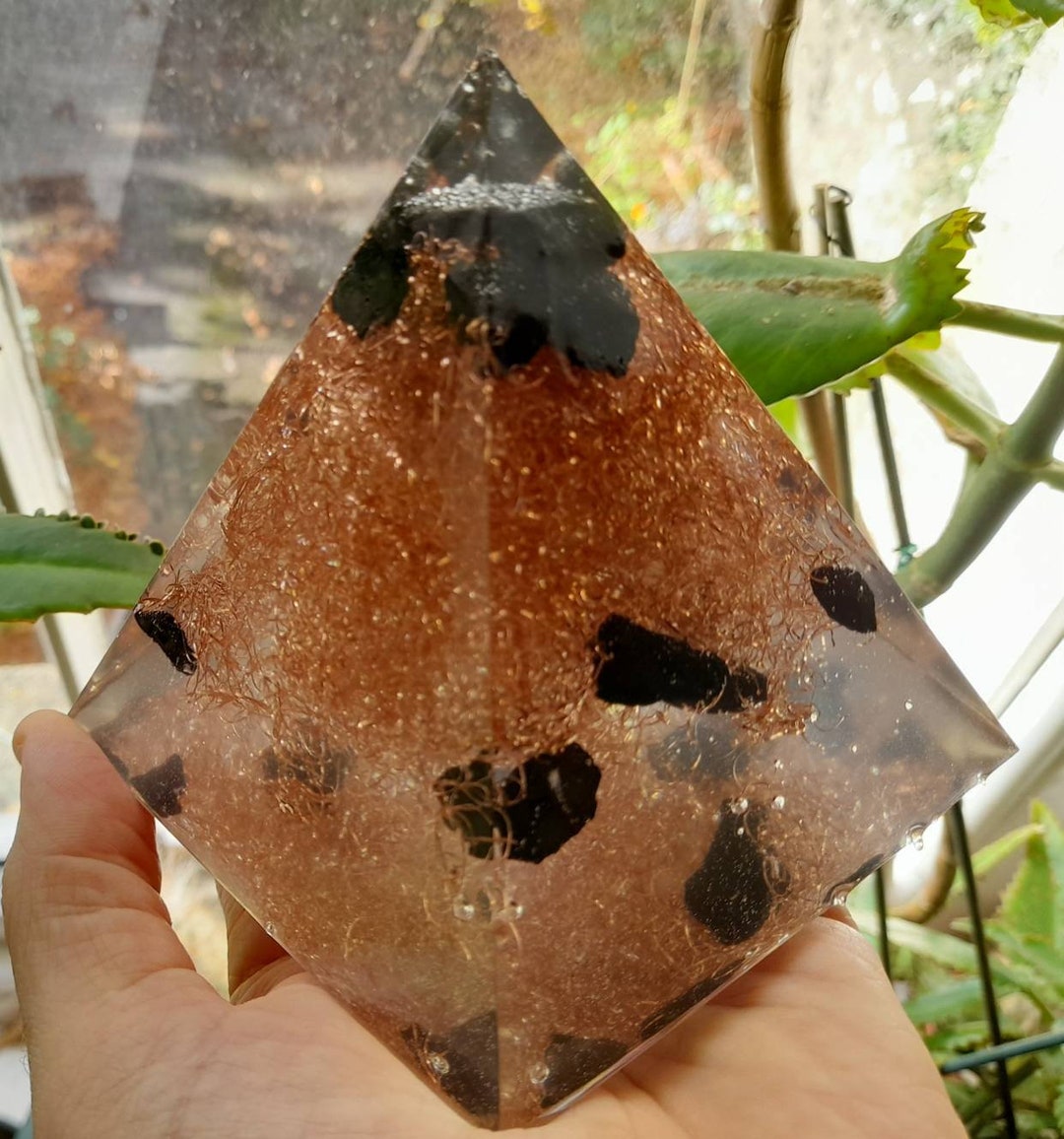 Shungite Life Force Generatingtm Pyramid - Etsy