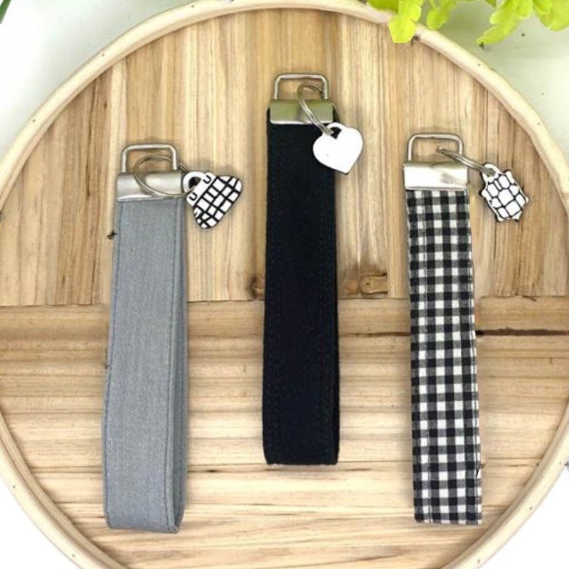 Fabric Keychains - Etsy