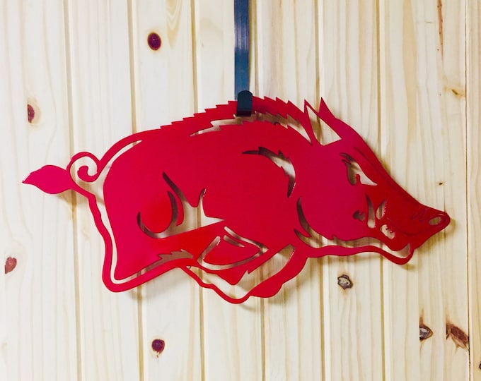 Metal Licensed Razorback Metal Flag W/name - Etsy