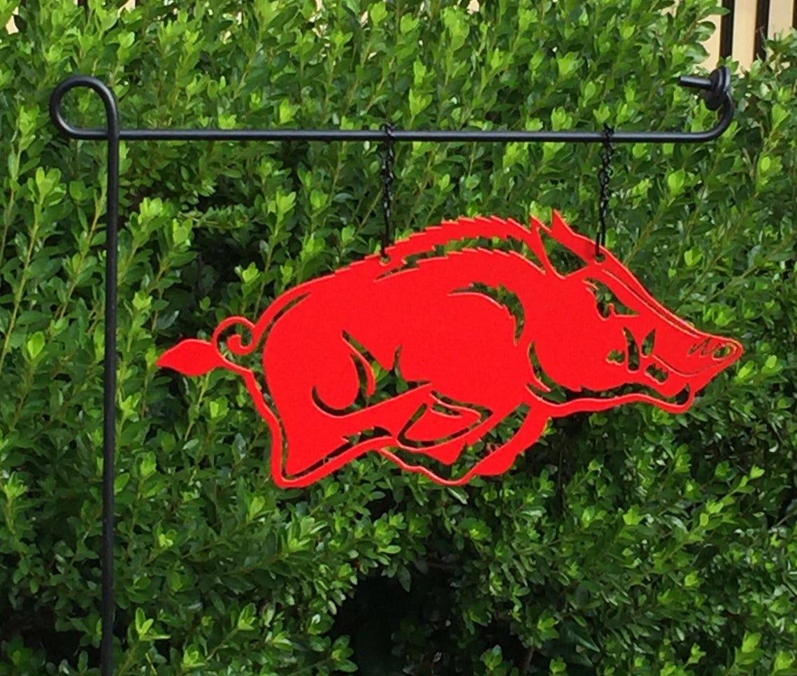 Metal Licensed Razorback Flag 14" - Flag Only - Etsy