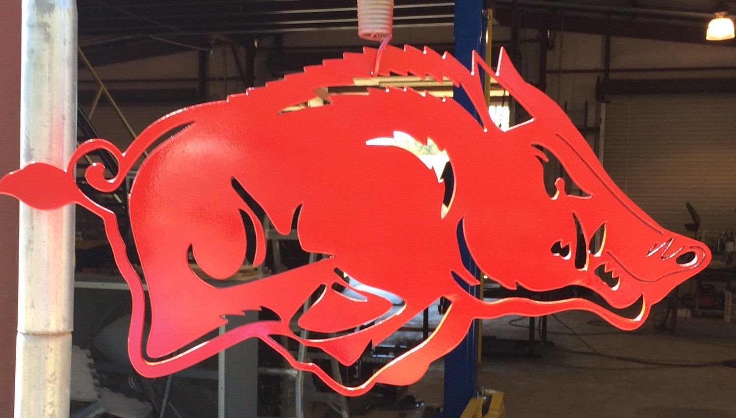 Metal Licensed Metal Razorback Cut Out - Etsy