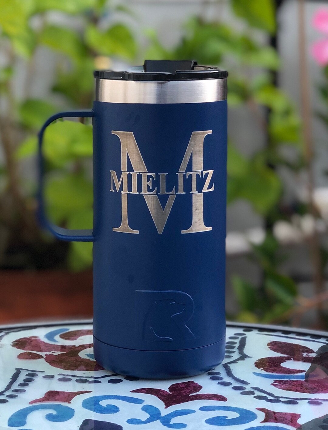 Personalized Coffee Cup, Monogram RTIC to Go Cup, Custom Coffee Mug ...