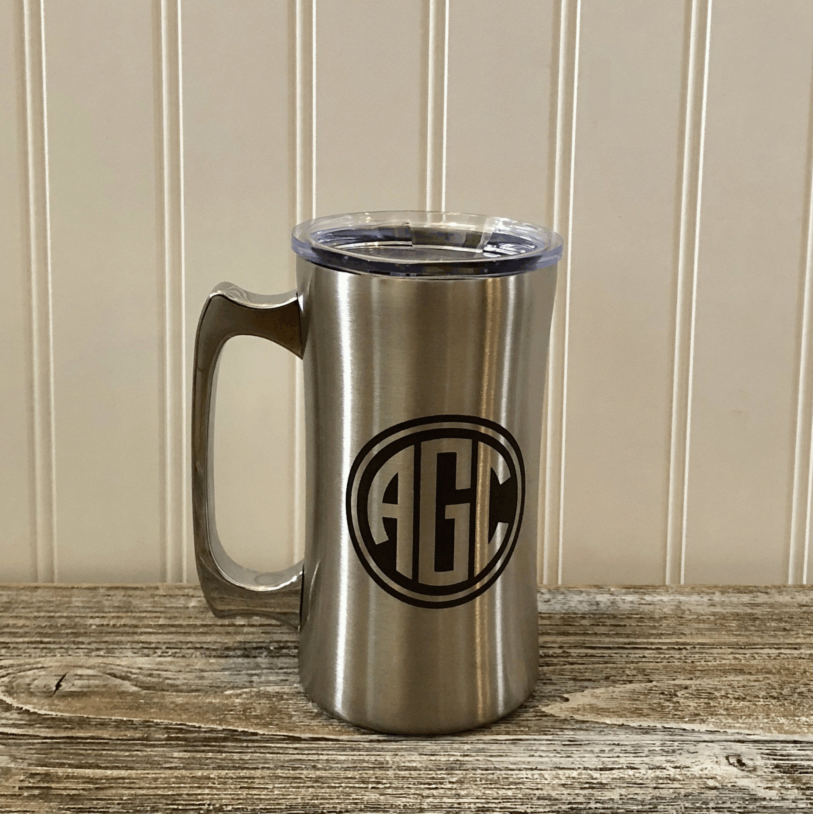 Personalized Beer Mug Monogram Beer Stein With Handle and - Etsy Israel