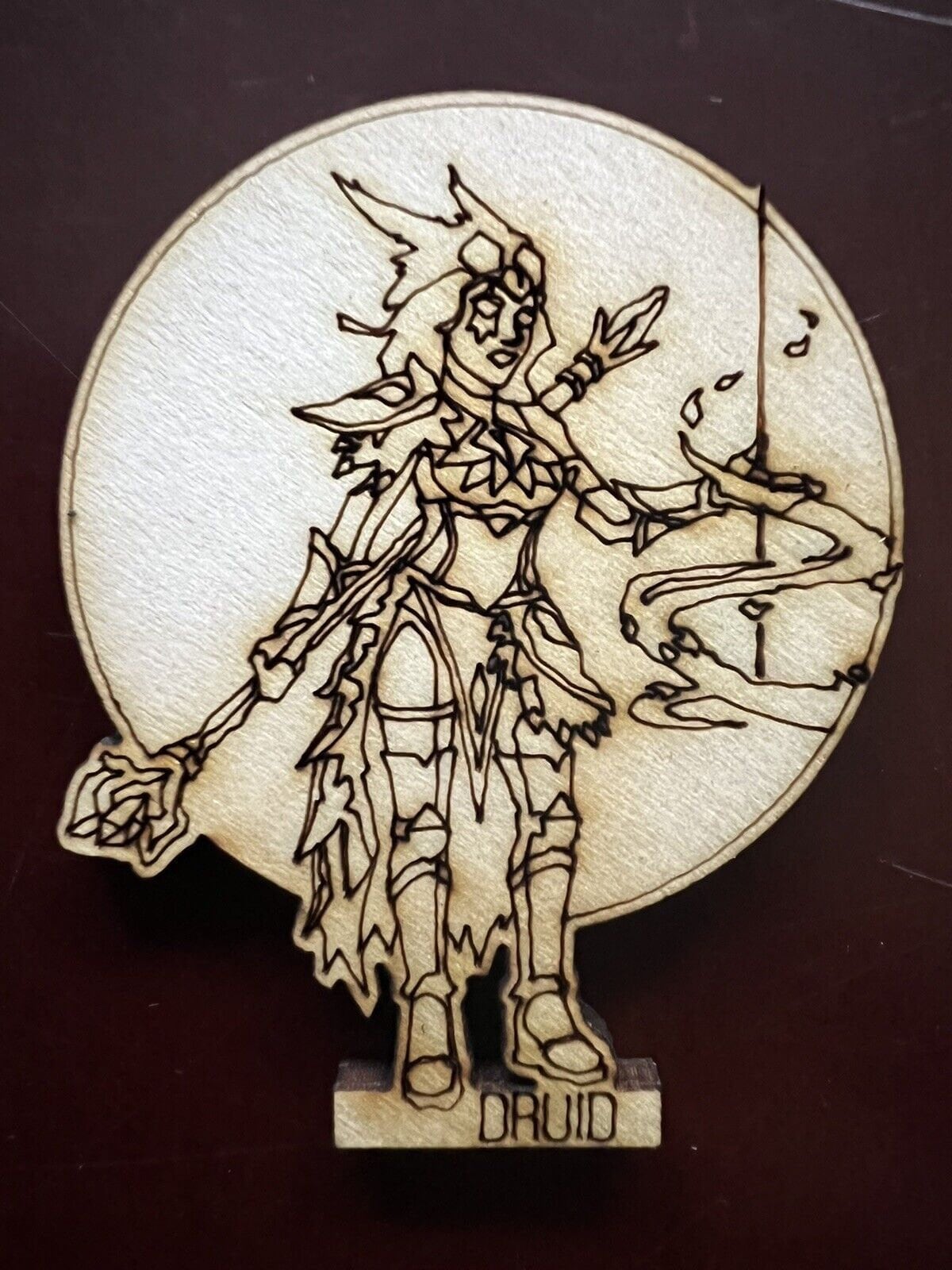 Miniatures Dungeons & Dragons Lot - All 14 Classes 5e Laser Cut Wood 1 ...