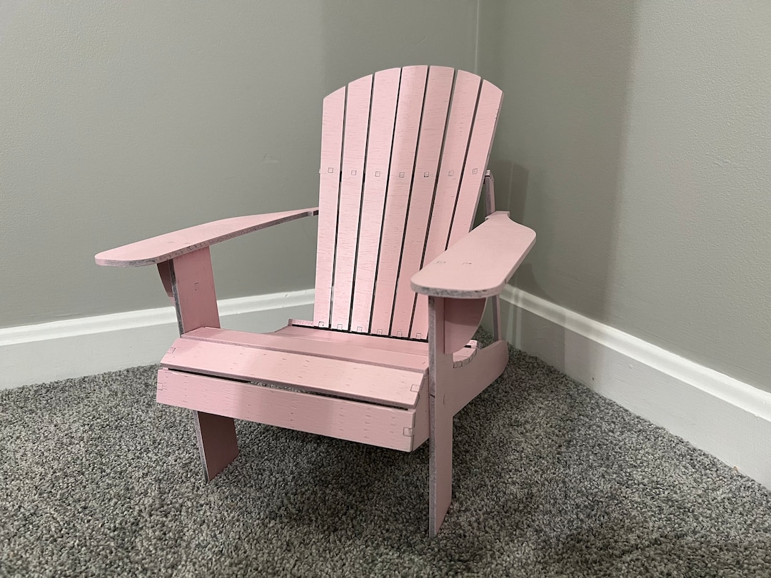 18 Inch Doll Adirondack Chair - Laser Cut Pattern Files Only - SVG, AI ...