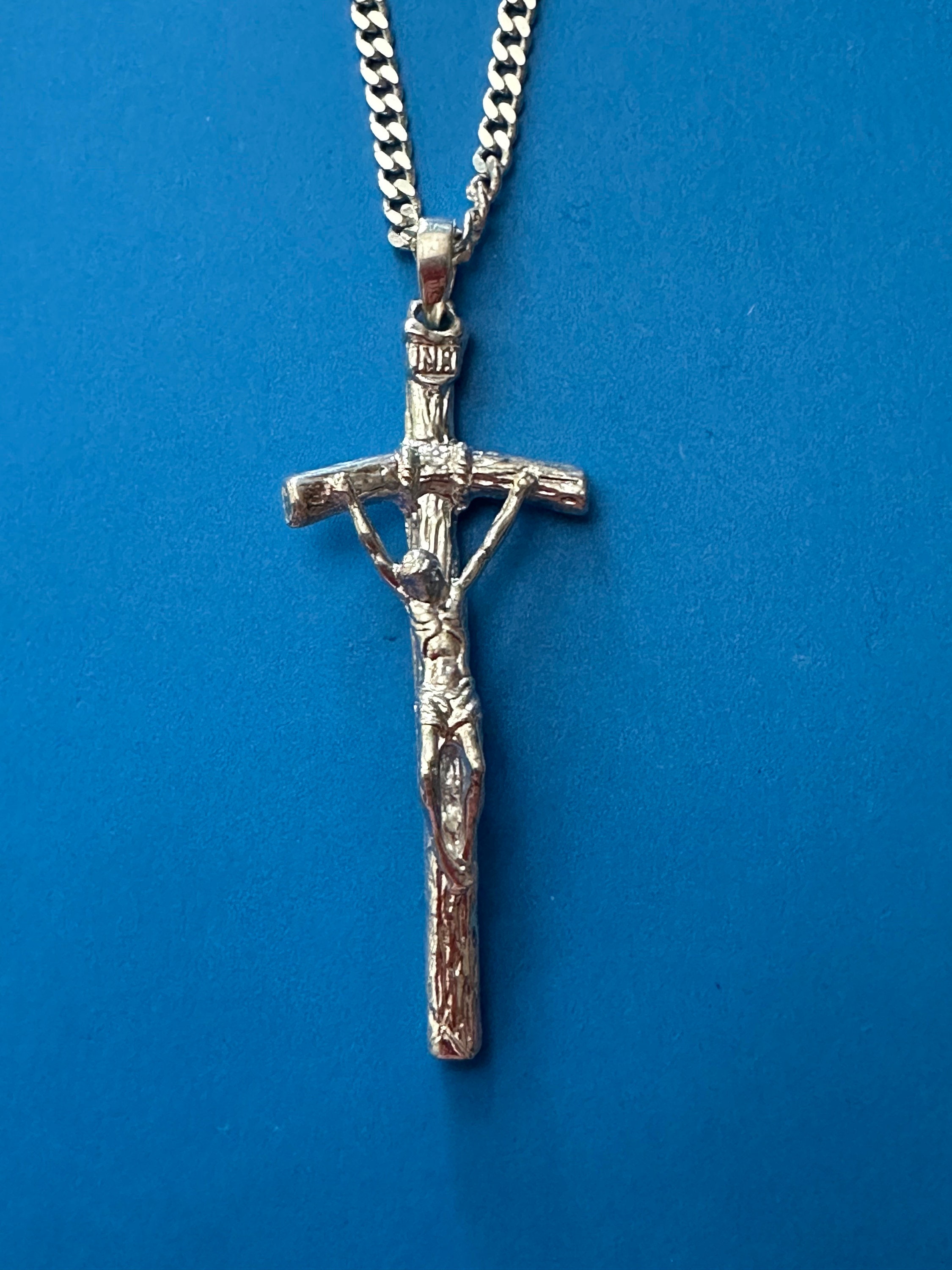 John paul ii crucifix necklace store
