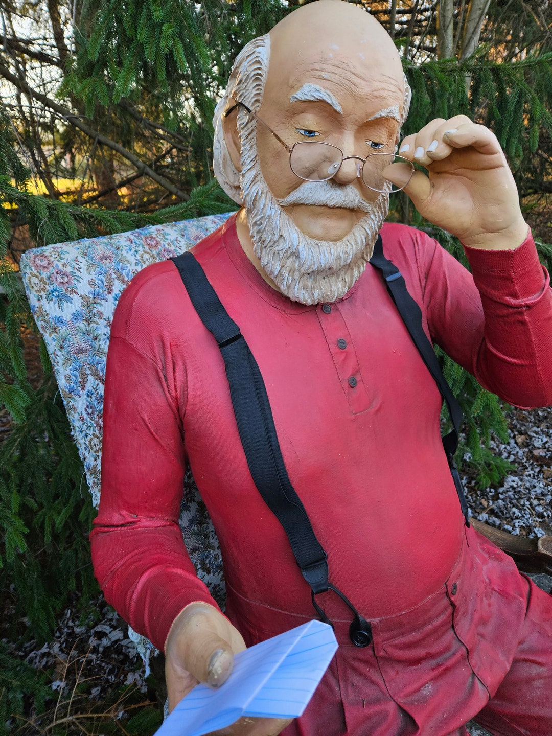Santa Claus - Life Size - Realistic - Perfect for Greeting Guests! - Etsy