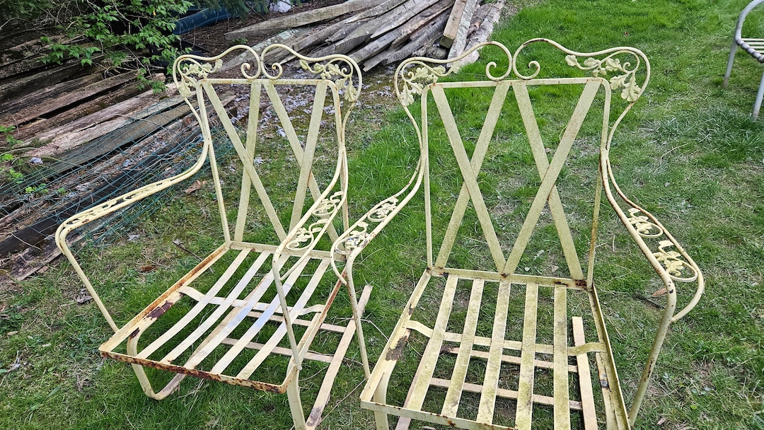 Woodard Orleans Vintage Large Rocker Chairs - Etsy