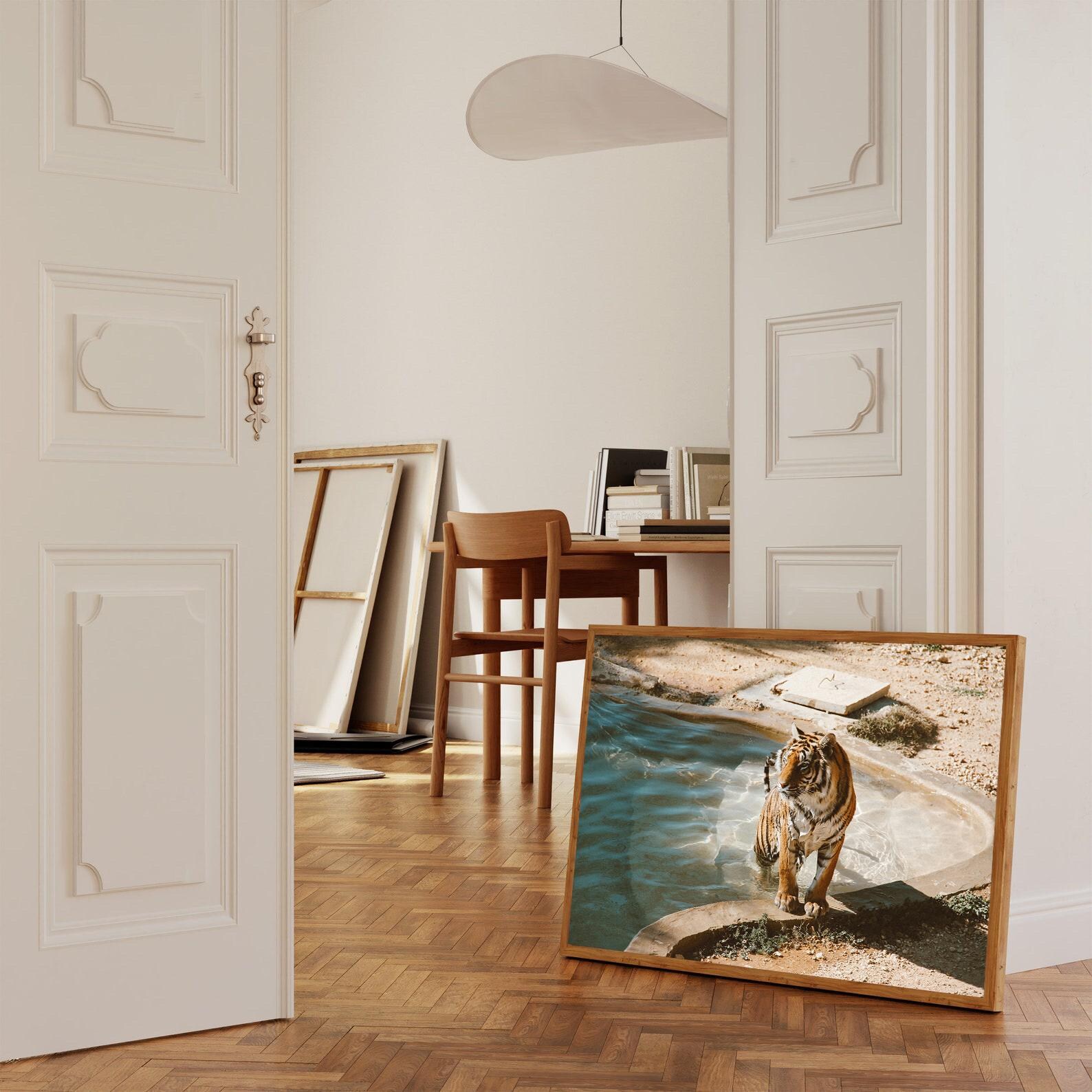 Tiger Poster Print Tiger Minimalist Poster Print Art Wildlife Jungle ...