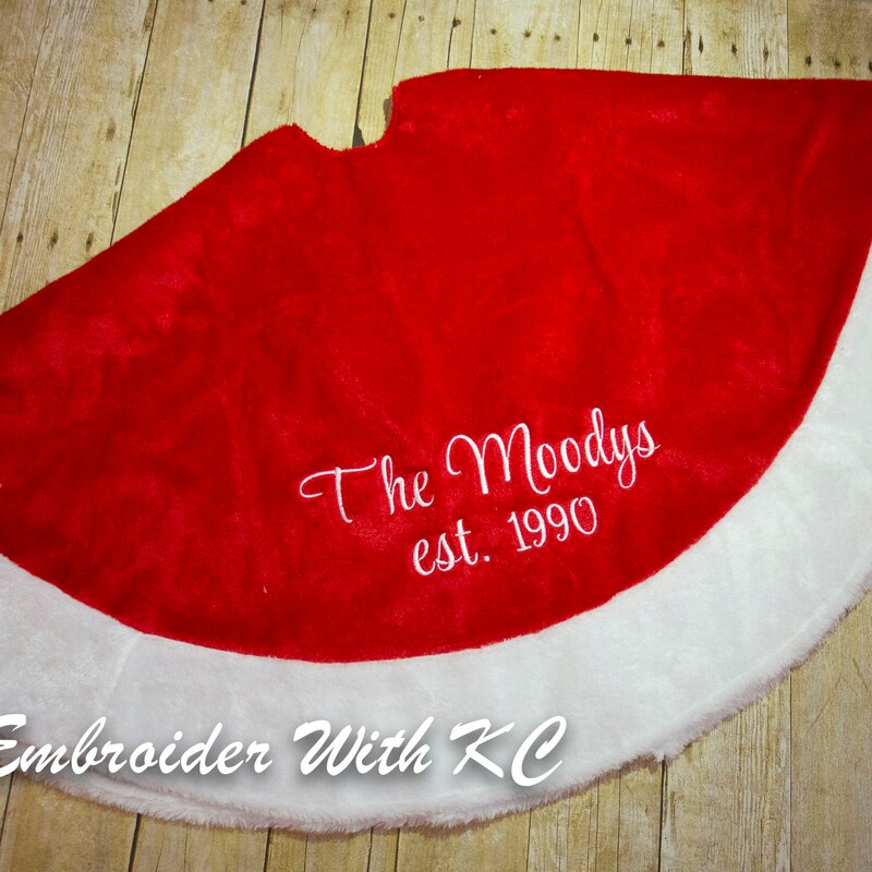 Custom Tree Skirt - Etsy