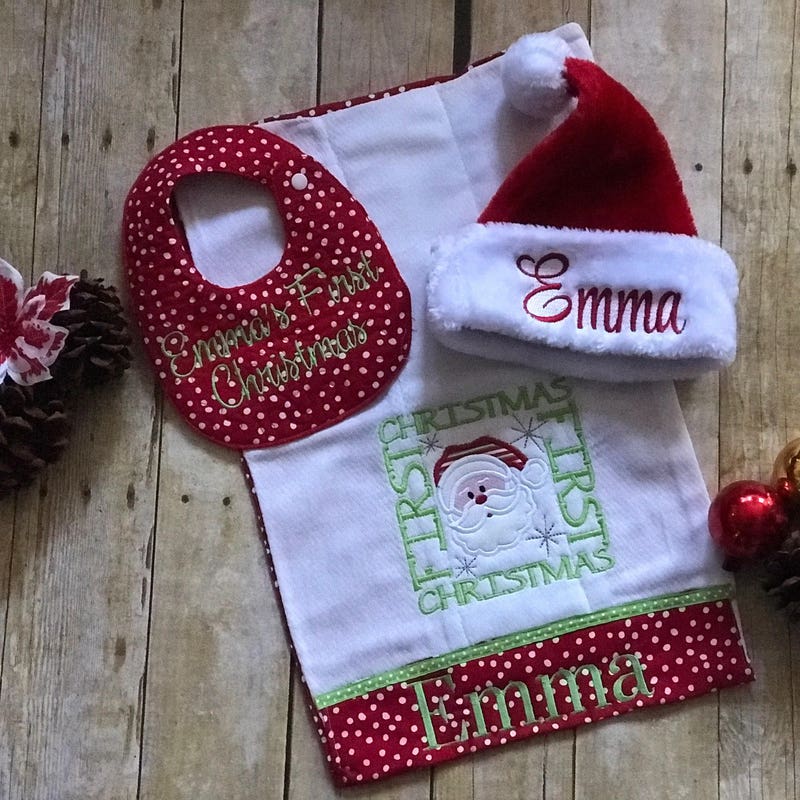 Baby Santa Hat - Etsy
