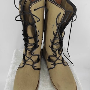 Men's Boots, Leather Boots, Natural Leather, Leather Soled, Handmade ...