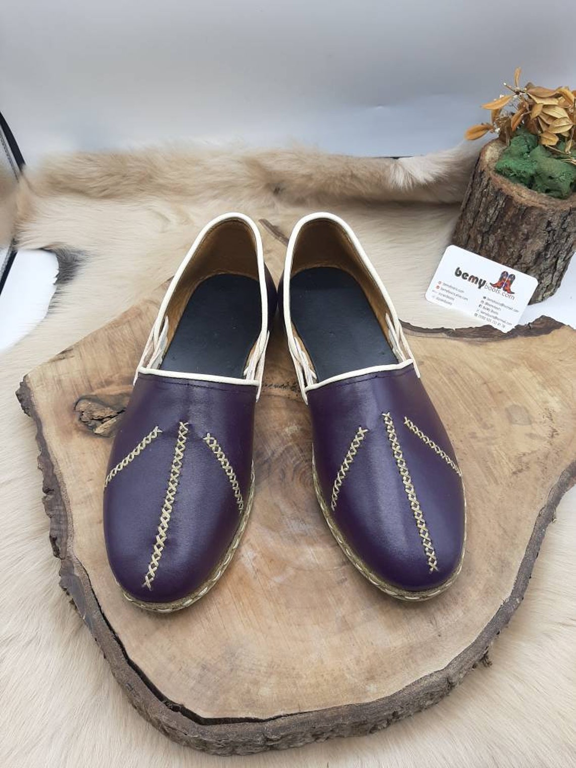 Handstitched Genuine Leather Women's Shoes Custom Made | Etsy