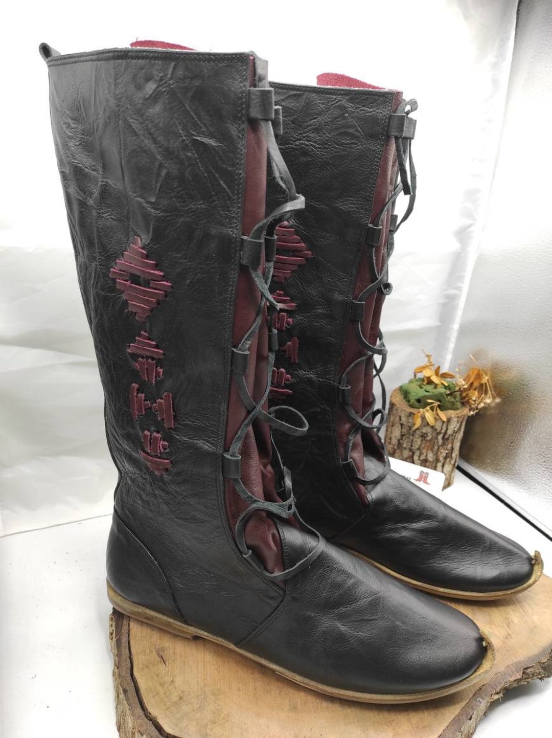 Men's Boots, Medieval Boots, Viking Boots, Oxford Boots, Custom Made ...