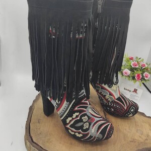 Women's Shoes, Unique Shoes, Custom Made, Suzani Boots, for Her, Shoes ...