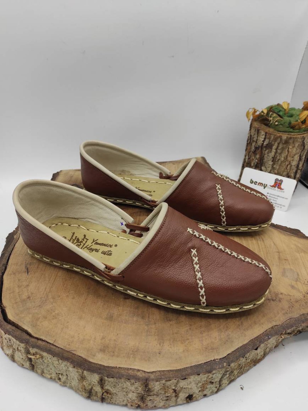 Handmade Leather Loafers: Medieval Style Barefoot Sandals - Etsy