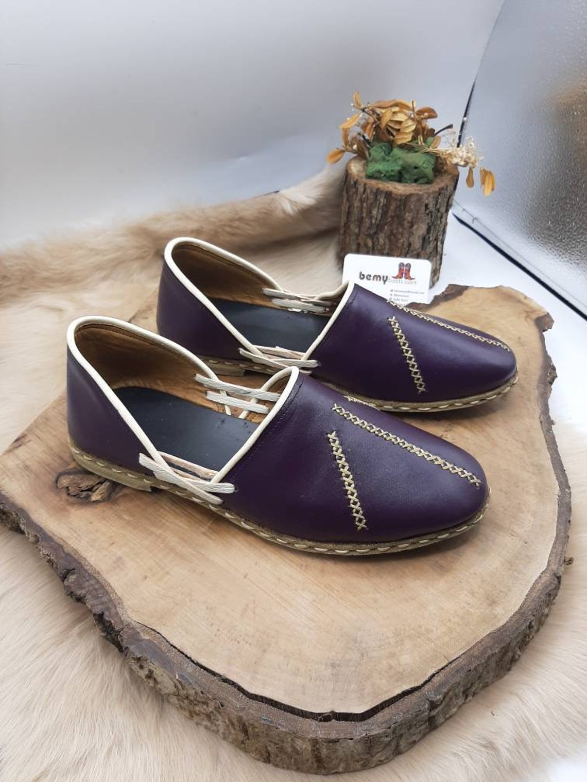 Handstitched Genuine Leather Women's Shoes Custom Made | Etsy