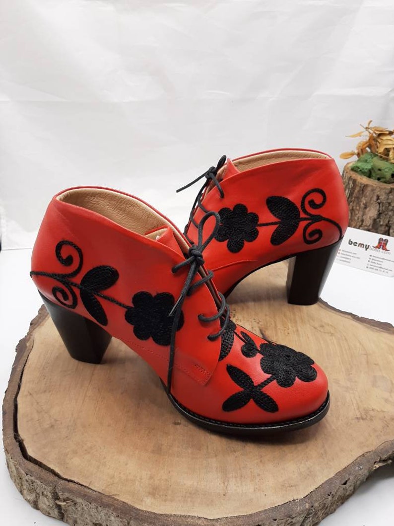 Ankle Boots Ankle Booties Custom Made Suzani Boots Genuine - Etsy