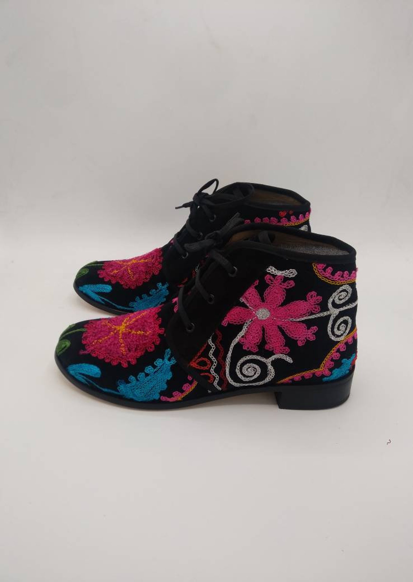 Custom Made Sneakers Vintage Shoes High Top Sneakers | Etsy