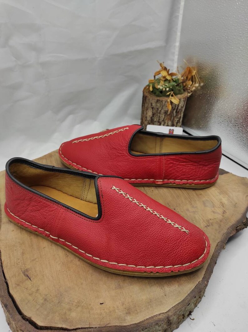 Men's Sandals Loafers Leather Shoes for Him Flats - Etsy
