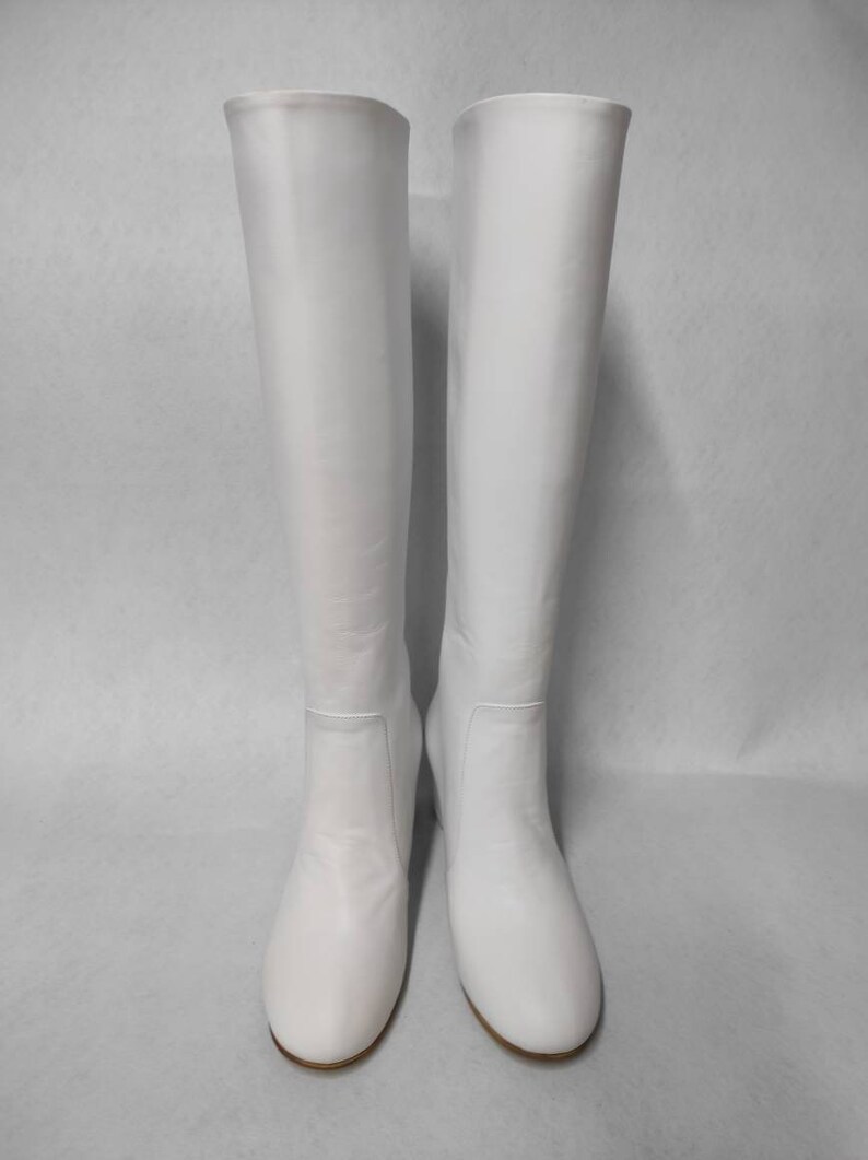 Go Go Boots Made to Order Genuine Leather Comfy Boots - Etsy