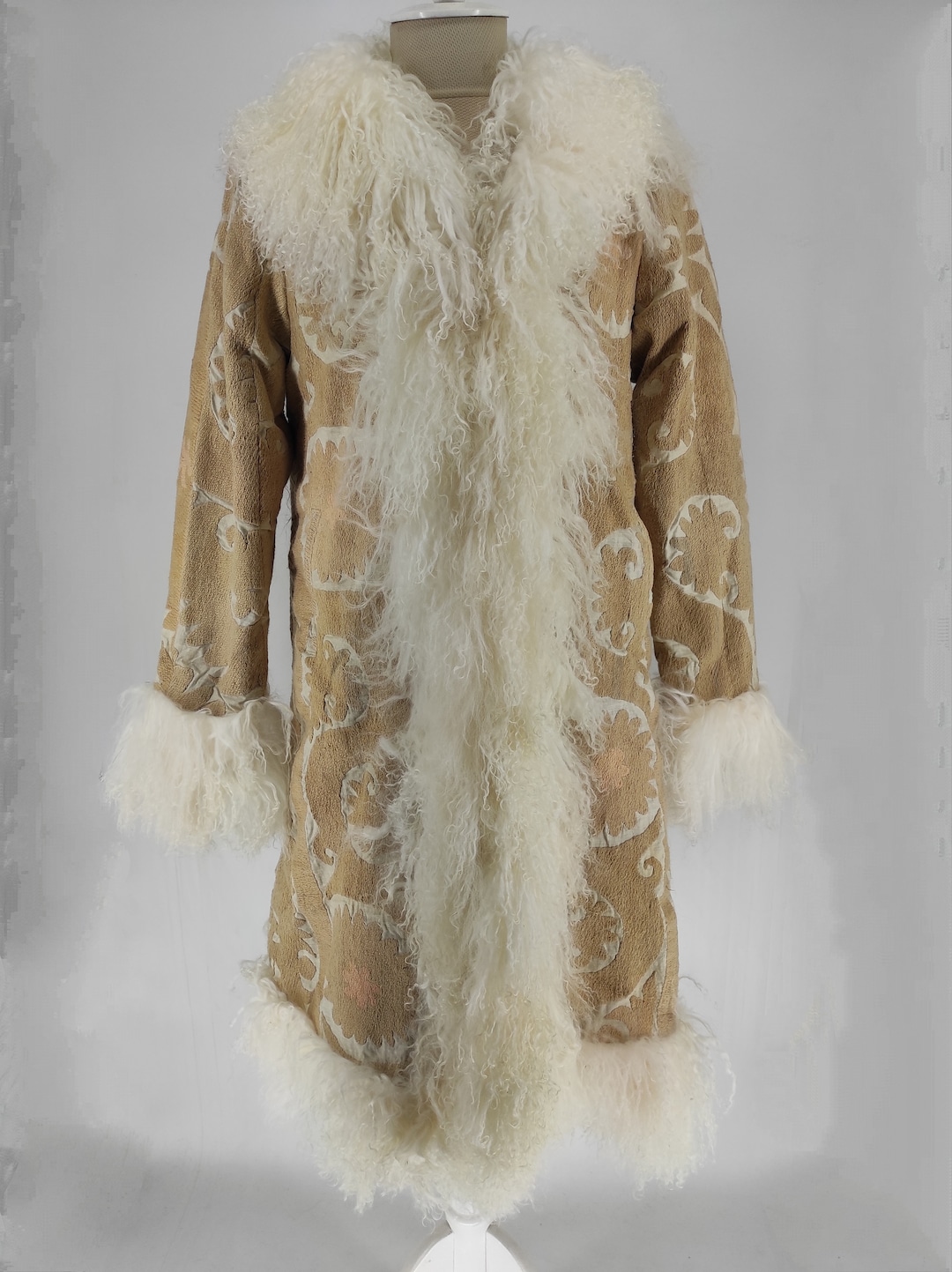 Unique Shearling Coat, 1960s Coats, Suzani Coat, Penny Lane, Afgan Coat ...