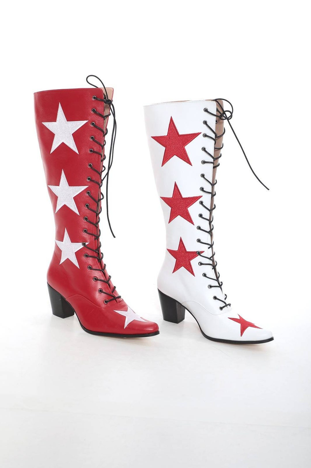 Custom Made Leather Boots, Victorian Boots, Made to Order, Lace up ...