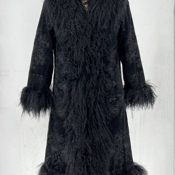 Penny Lane Black Coat - Etsy