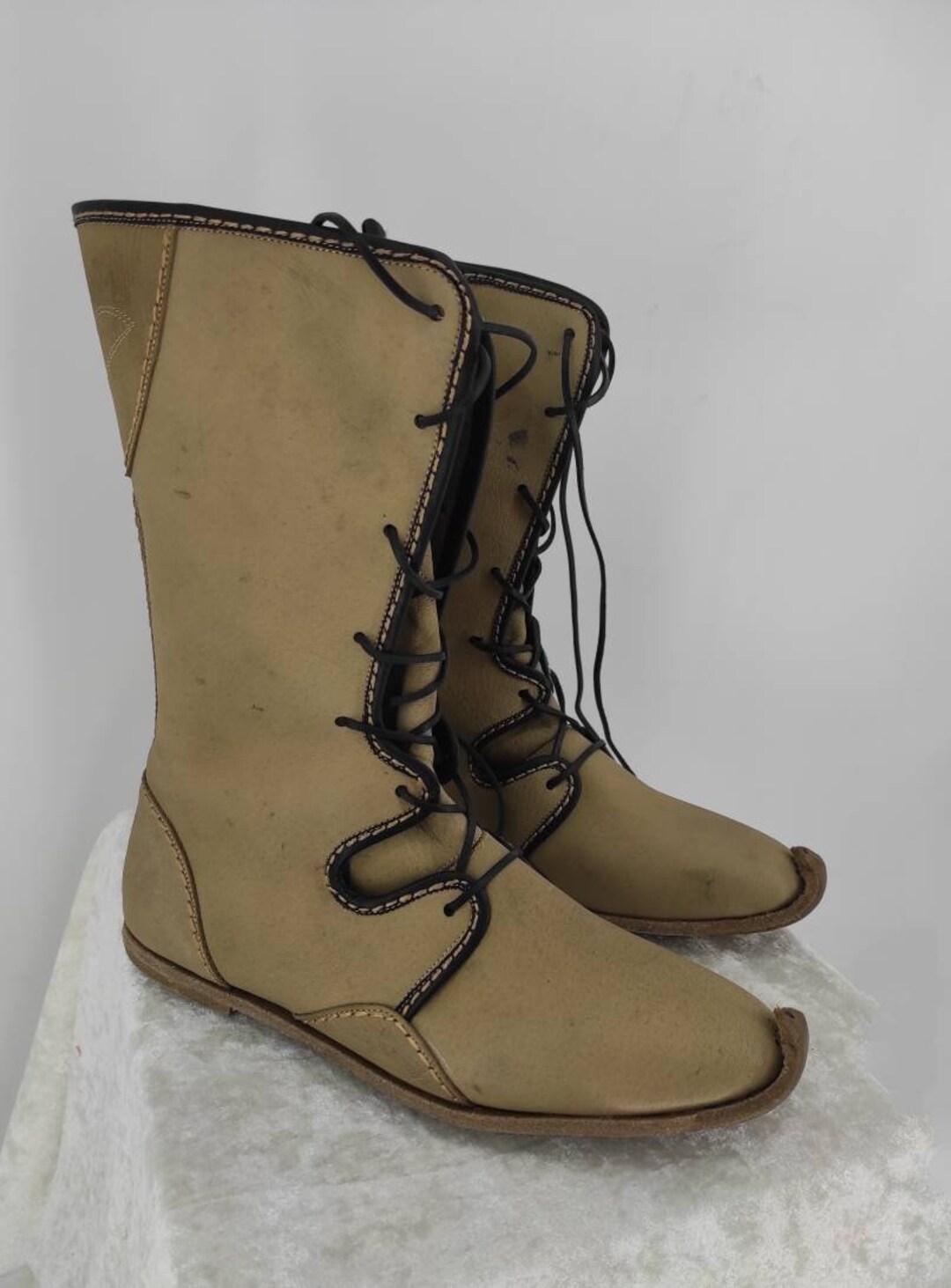 Men's Boots, Leather Boots, Natural Leather, Leather Soled, Handmade ...