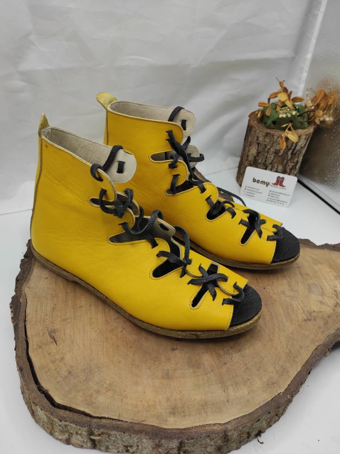 Women's Leather Sandals, Custom Made Sandals, Gladiator Sandals ...