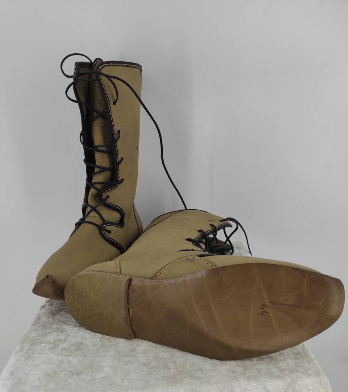 Men's Boots Leather Boots Natural Leather Leather - Etsy