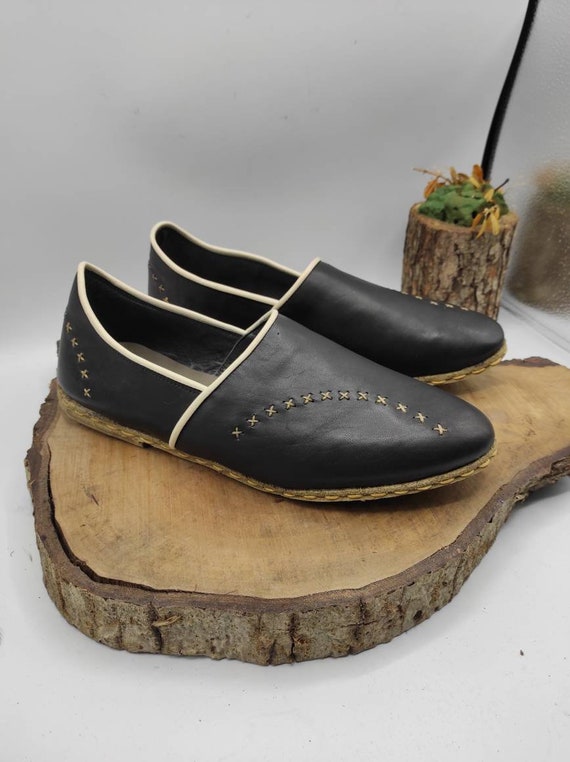 Leather Women's Sandals Loafers Medieval Sandals Viking - Etsy